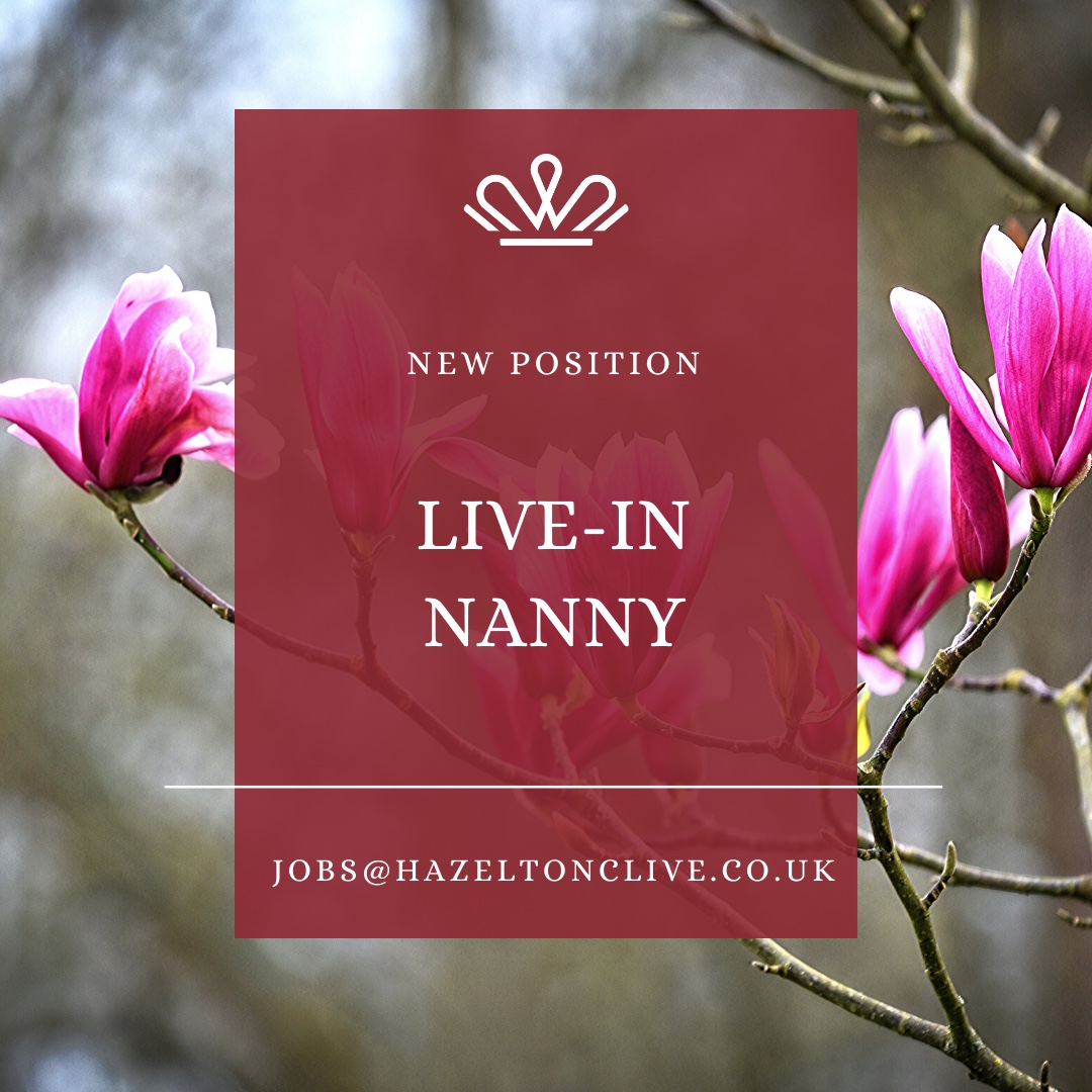 NN-9040 Live-in Nanny Wanted - St. Albans, Herts - HazeltonClive