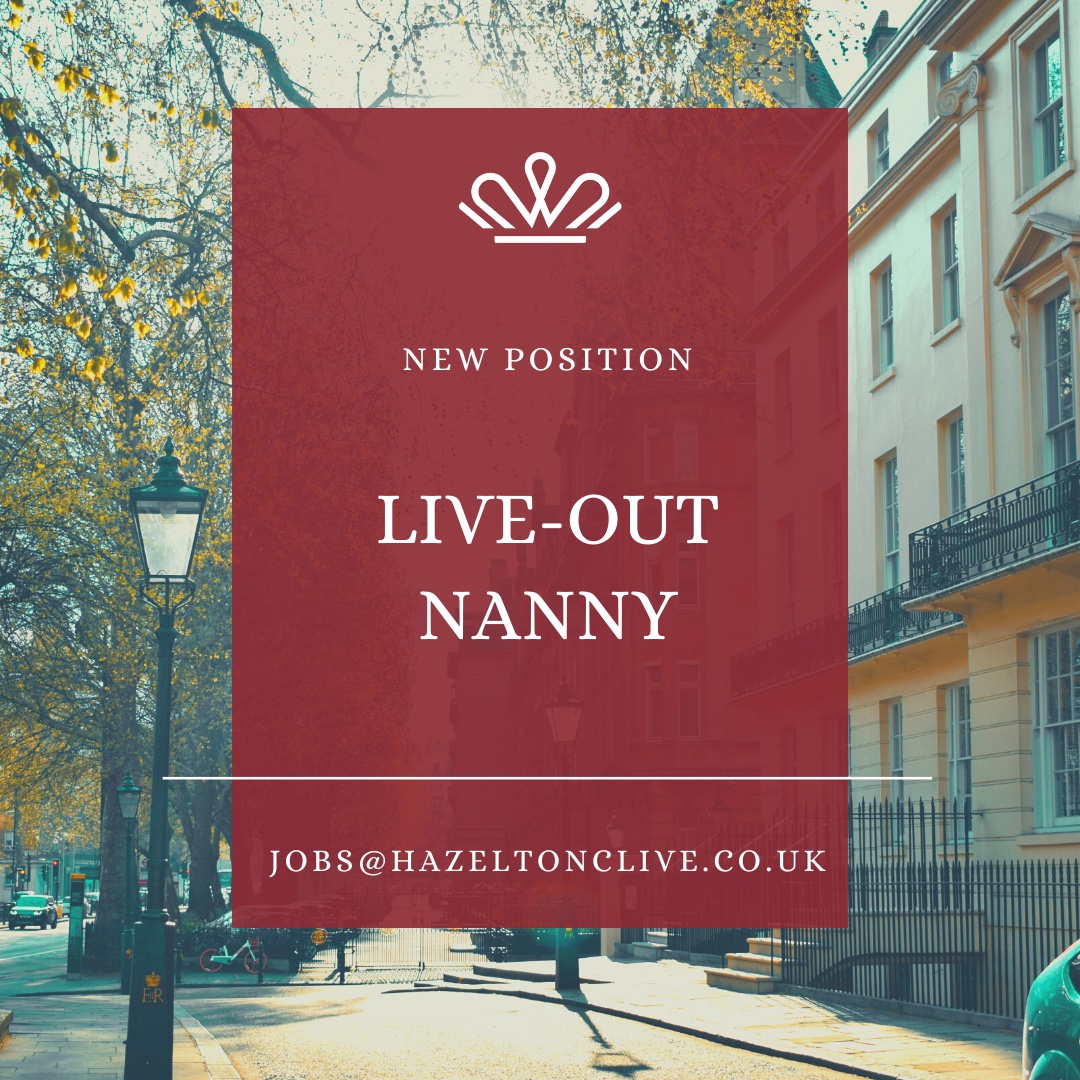 NN-9030 Daily Nanny/Driver Wanted - Wimbledon - HazeltonClive